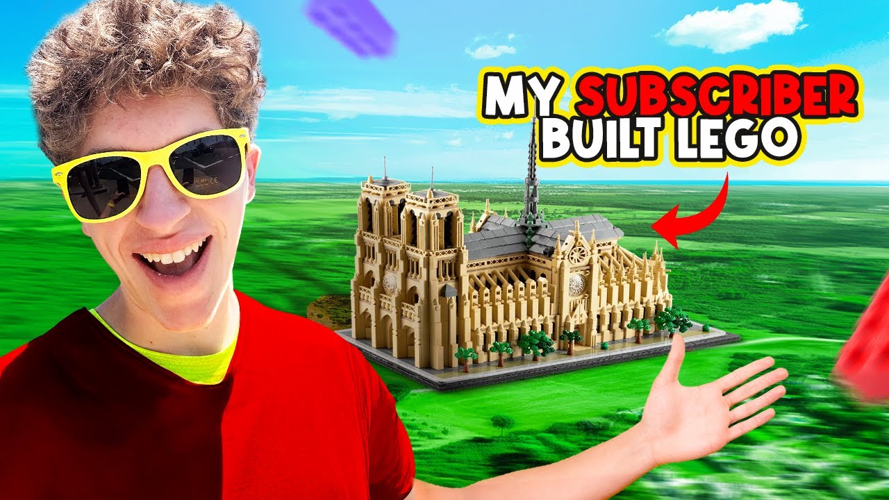 My Subscriber Built Lego 8/25/26 - YouTube