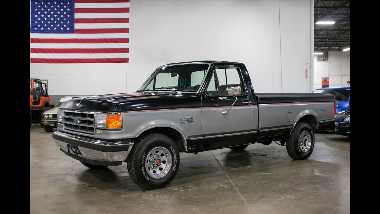 1989 Ford F 150 XLT Lariat Walk Around - YouTube
