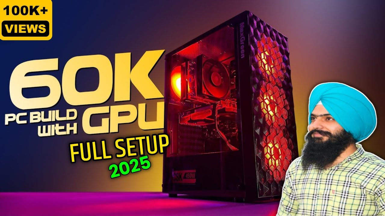 60 k pc build with rx6600 | under 60,000 Rs Gaming Pc Build with AMD RX ...