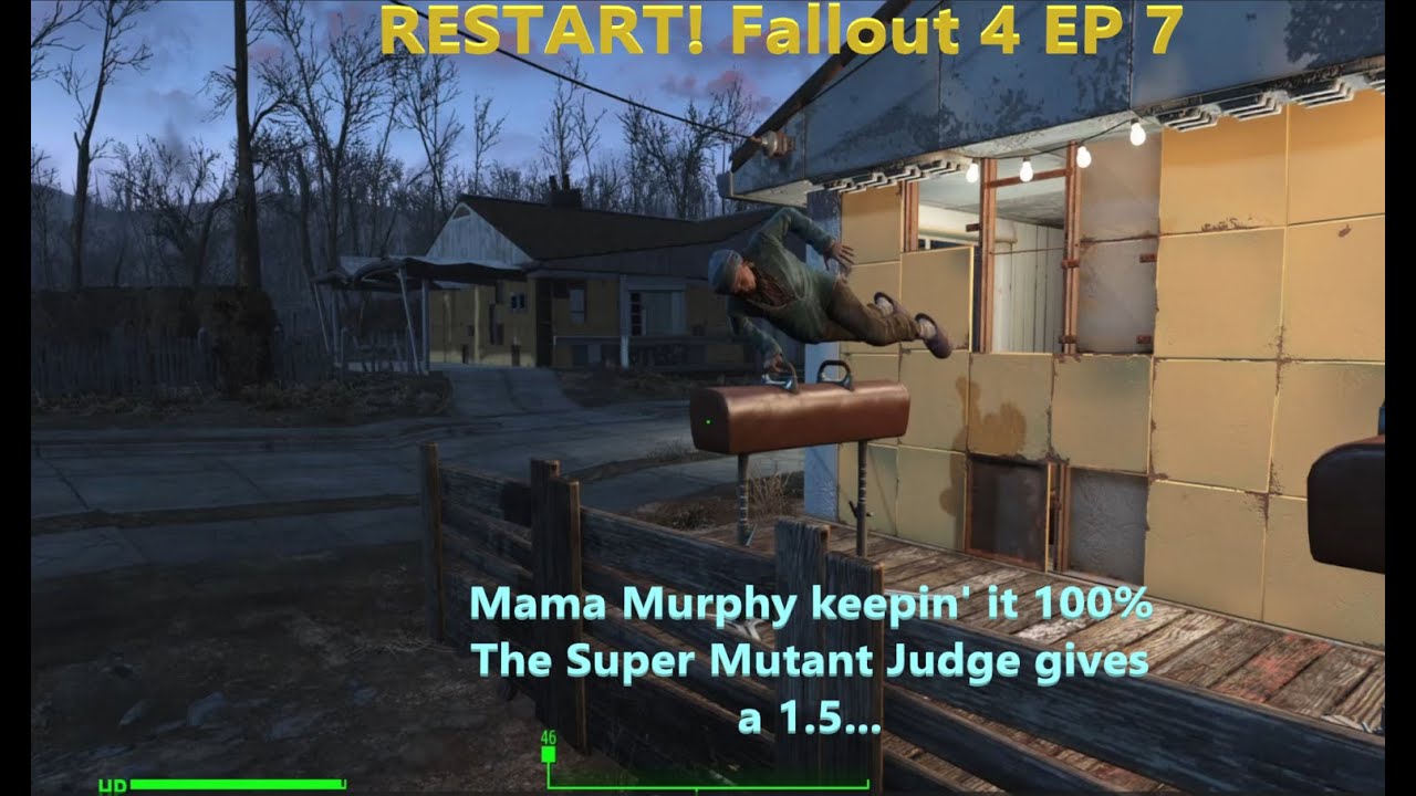 RESTART! Fallout 4 EP 7 Mama Murphy gets a 9.5 ! - YouTube