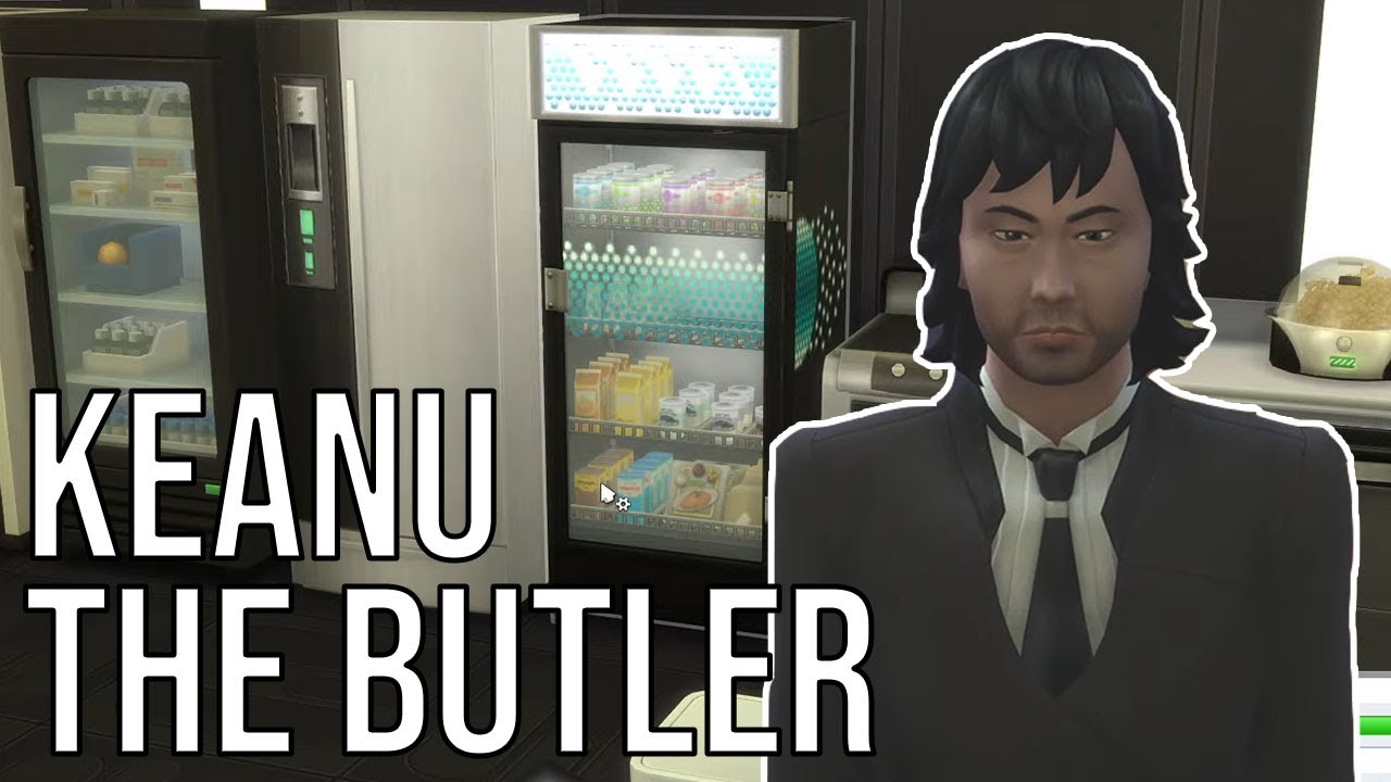 Keanu The Butler - The Sims 4 #10 [09/04] - YouTube
