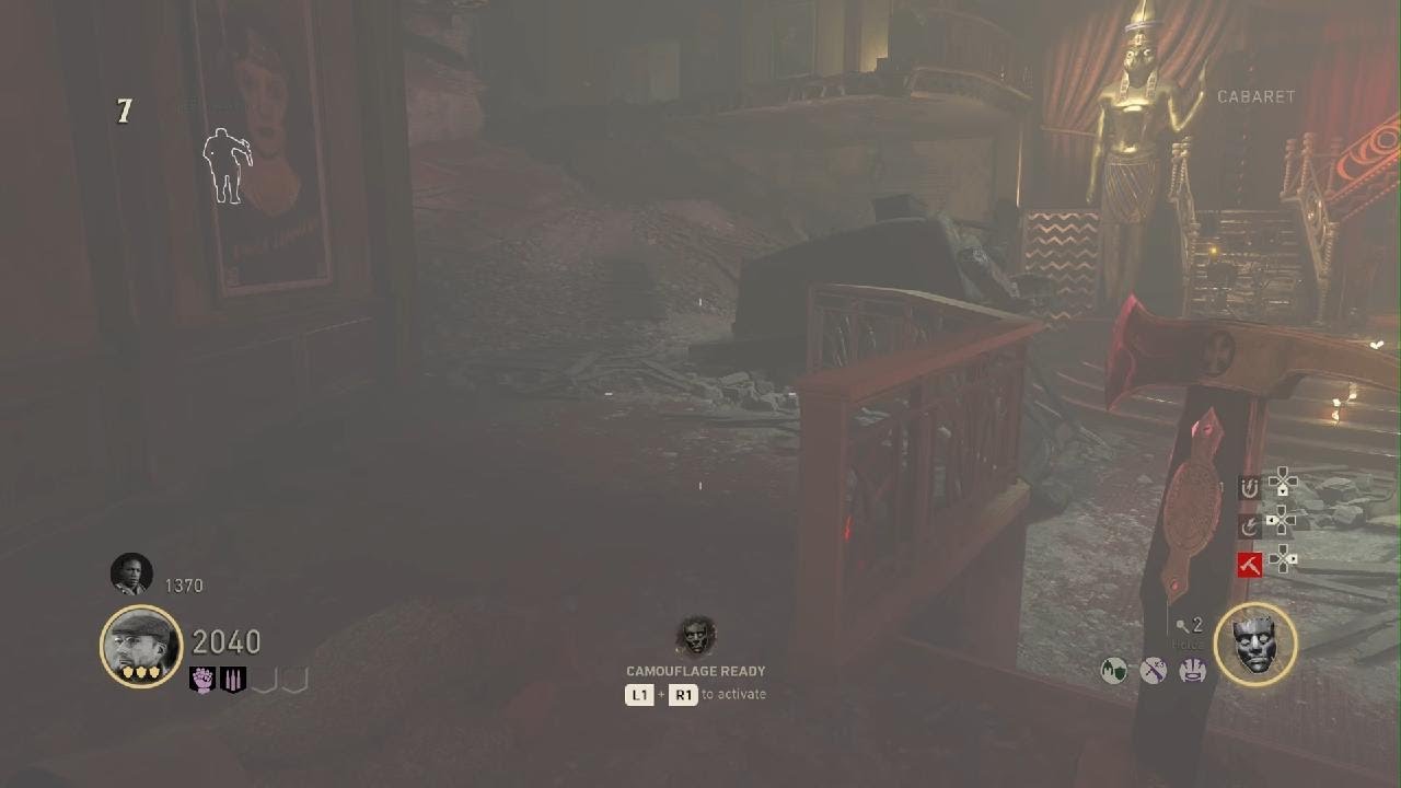 Call of Duty: WWII zombie the shadowed throne part 1 ...