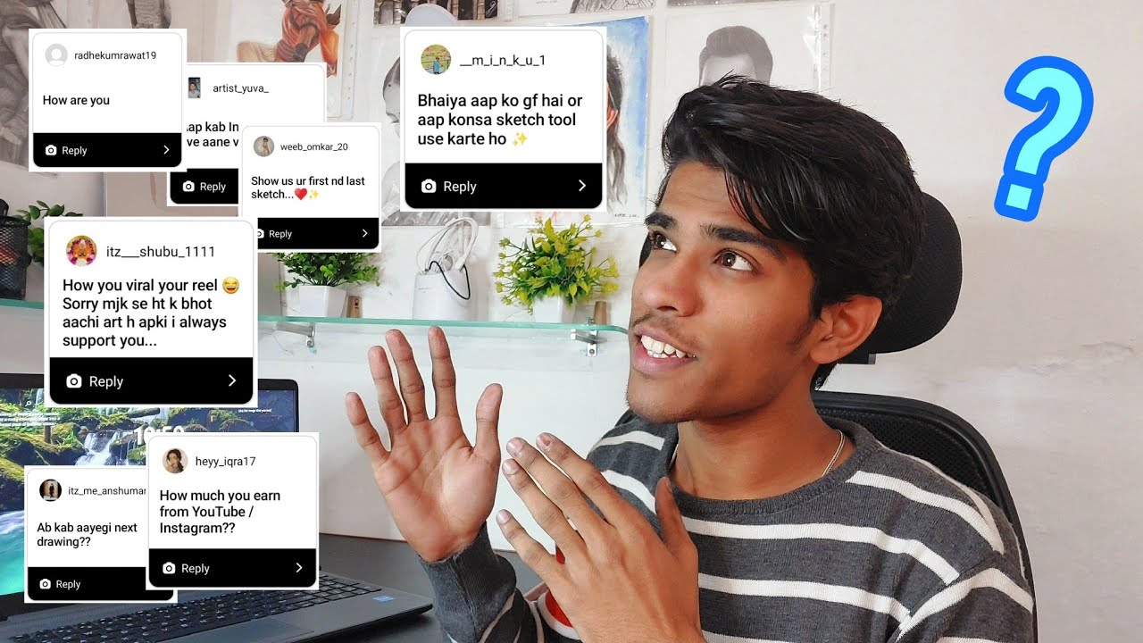 MY FIRST QNA VIDEO 😊 | ARTIST SIDD - YouTube