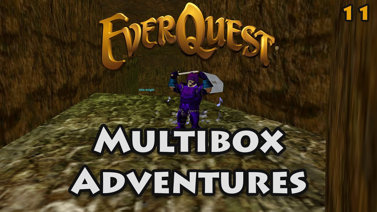 Everquest Live! - Multibox Adventures - 11 - Lower Guk - YouTube