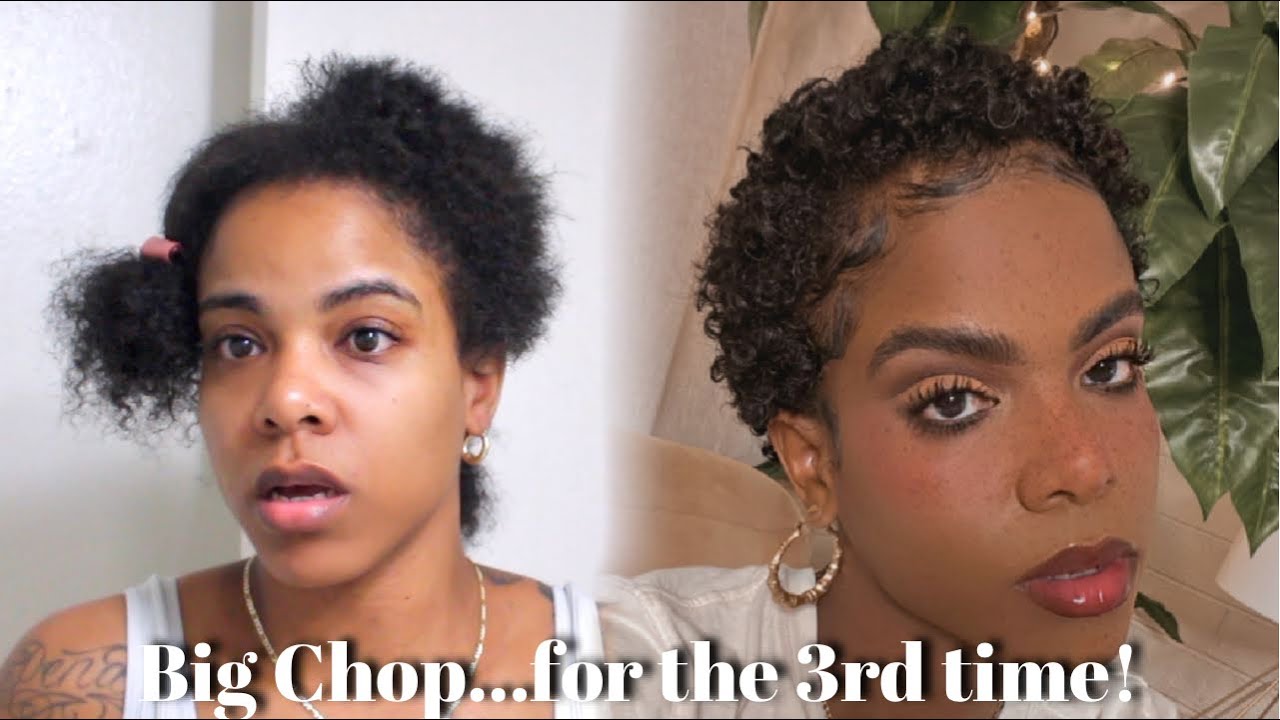 BIG CHOP...AGAIN! 3RD TIMES A CHARM - YouTube