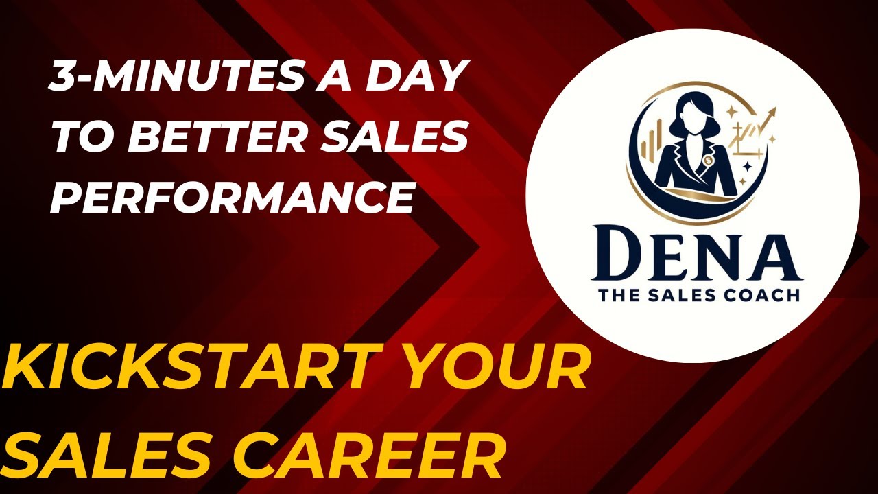 🚀 Kickstart Your Sales Career | 3 Minutes a Day to Better Sales ...