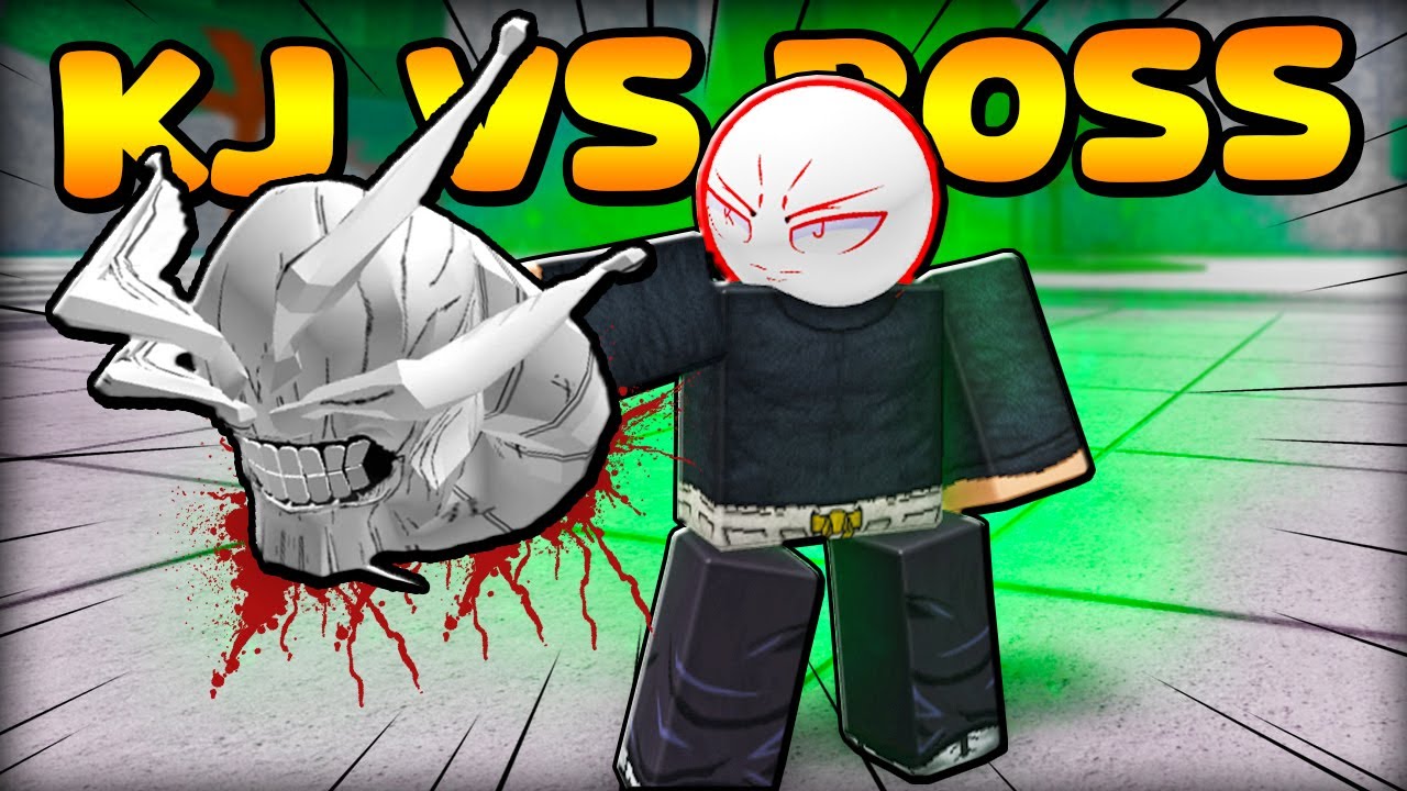 PERSONAGEM DE ADMIN KJ VS BOSS MAHORAGA | DESTRUIMOS O MAPA (ROBLOX ...