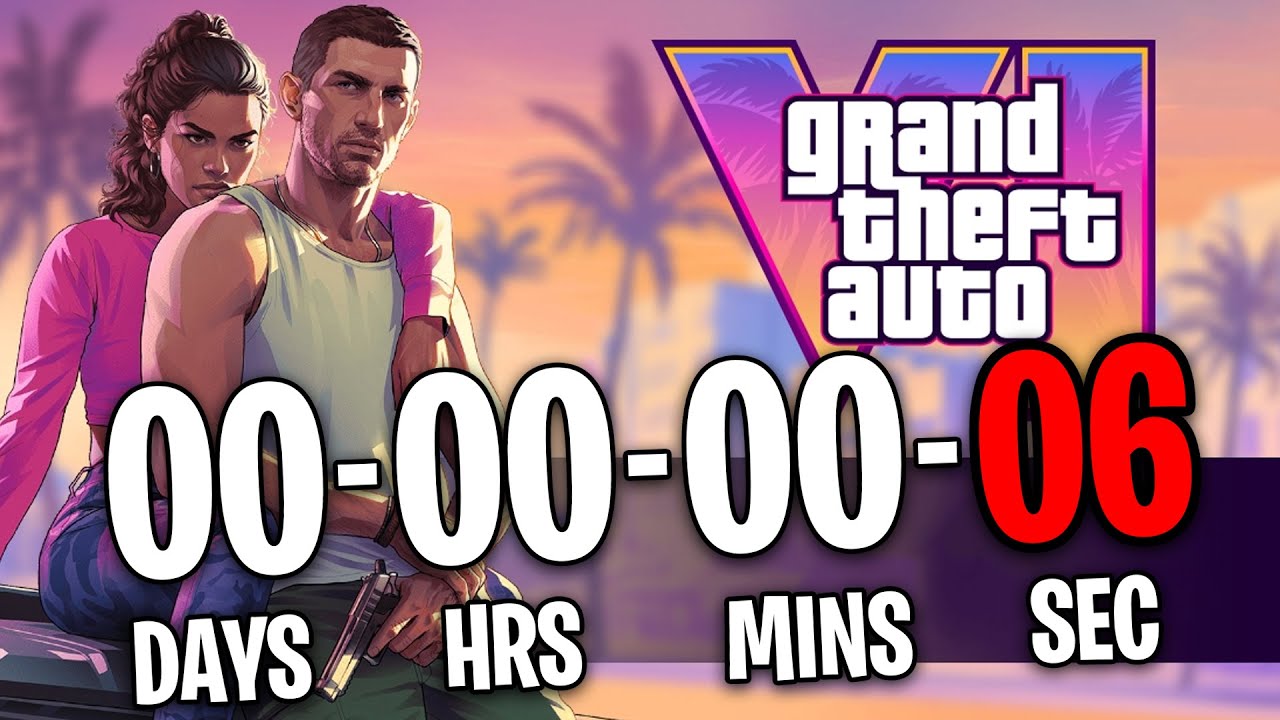 🔴 GTA 6 RELEASE DATE LIVE COUNTDOWN 24/7 (NEW GTA 6 TRAILER) 🔴 - YouTube