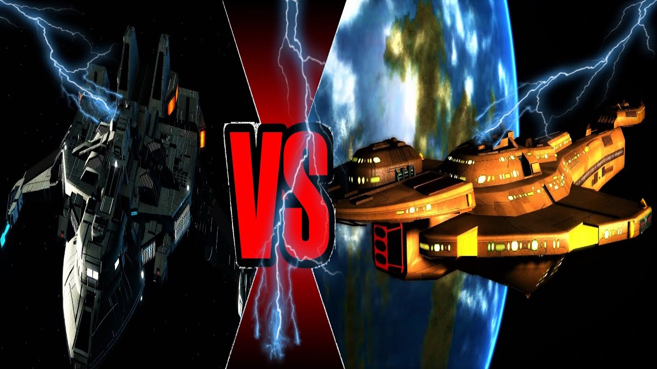 5 Maquis raider class Vs Cardassian Galor class Star Trek Bridge ...
