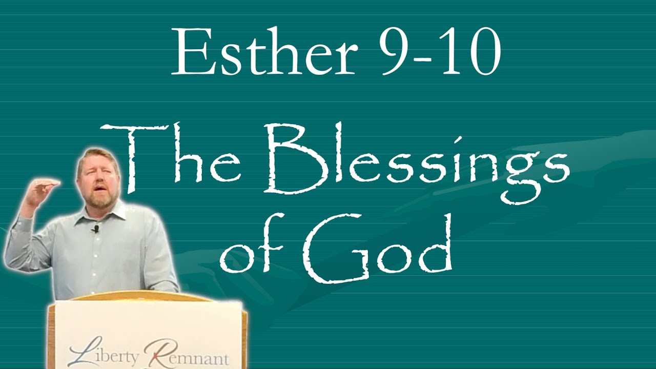 The Blessings of God - Pastor Jay MacPherson - YouTube