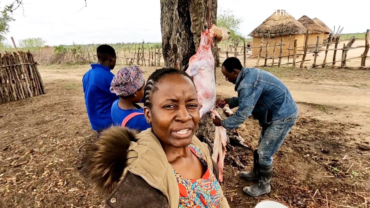 Christmas Celebration in Zimbabwean Village - YouTube