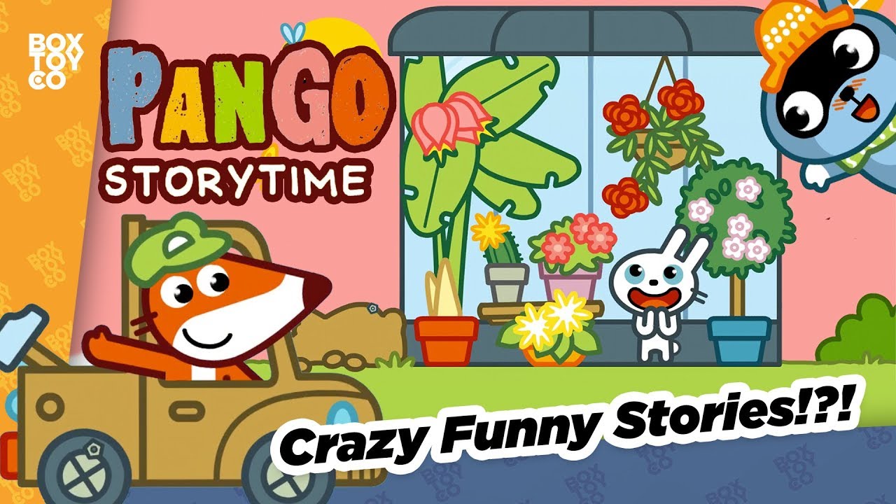 Crazy Funny Stories! with Pango, Bunny & Fox - YouTube