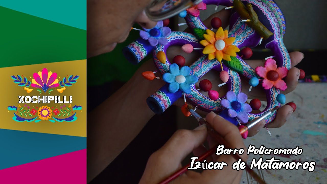 El arte del Barro Policromado de Izúcar de Matamoros - YouTube