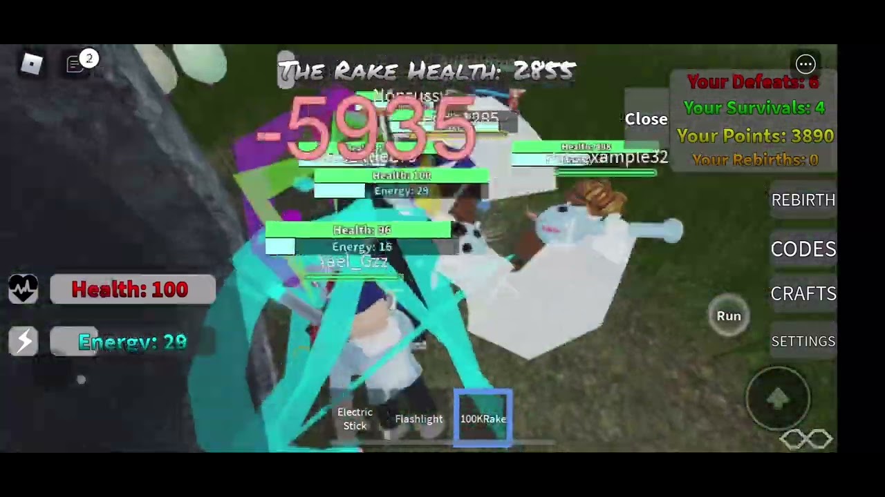 Defeat some rake (Gameplay) - YouTube