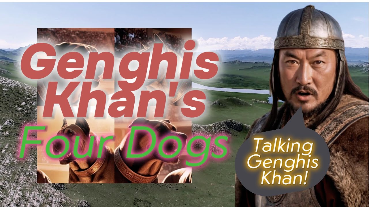 Genghis Khan's Four Dogs #genghiskhanhistory #genghiskhan #history # ...