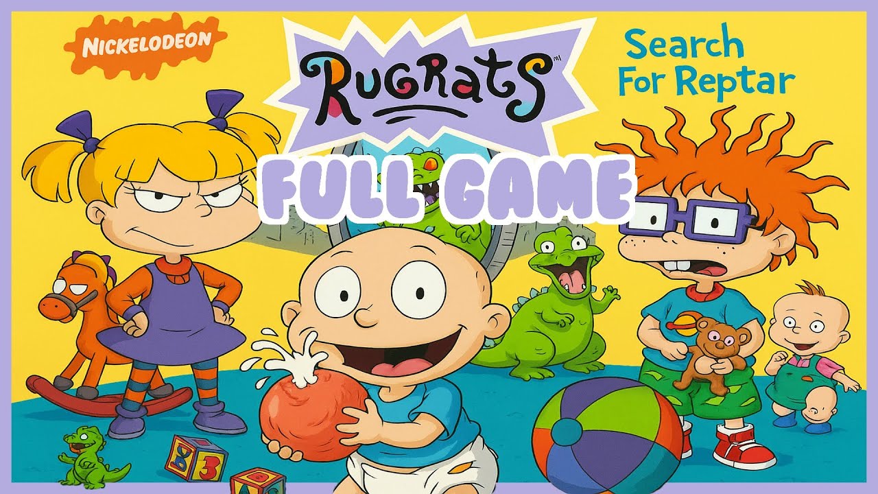 Rugrats : Search For Reptar HD l Full Game Walkthrough - YouTube
