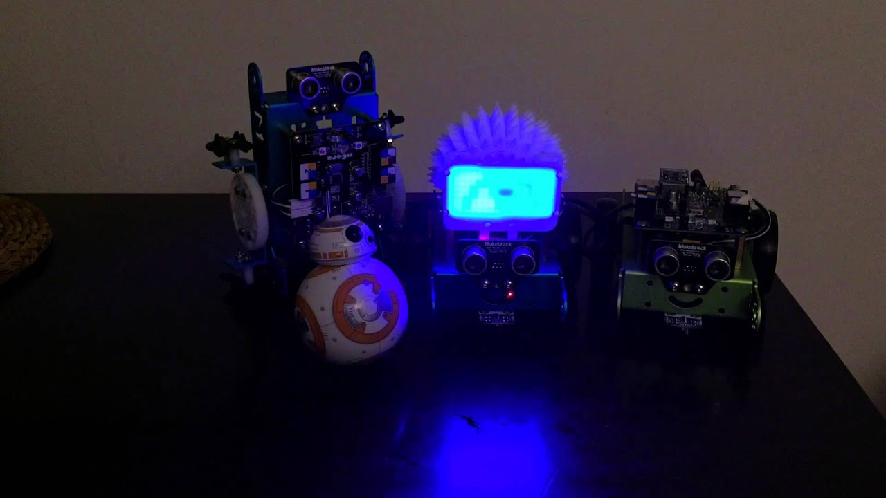 MBot light and animation project - YouTube