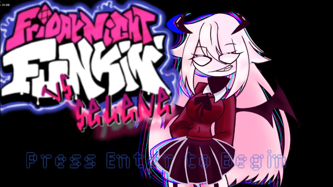 Friday Night Funkin' Vs Selene Full Week (FNF Mod) (Mid-Fight Masses ...