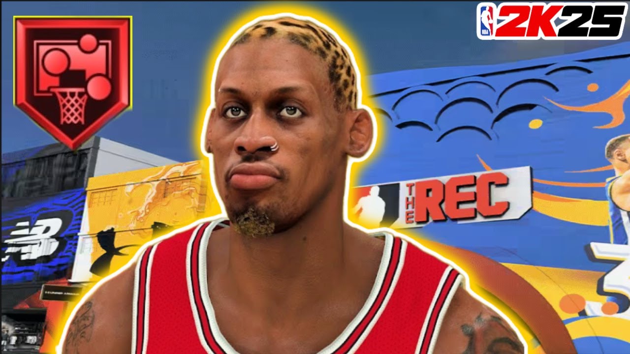 LEGEND REBOUND CHASER on a 6'7 DENNIS RODMAN Build is GAME BREAKING in ...