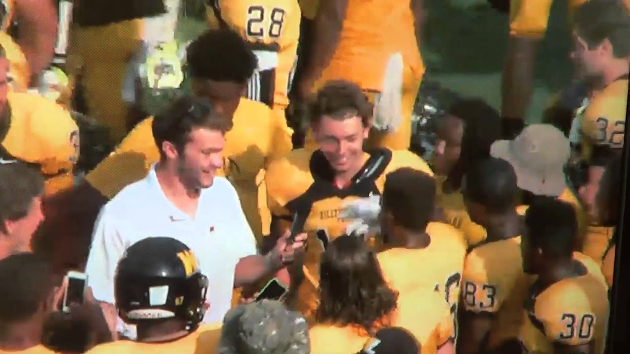 Christian Morris post game interview - YouTube