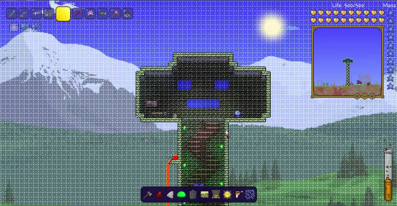 Terraria Mage Tower - YouTube