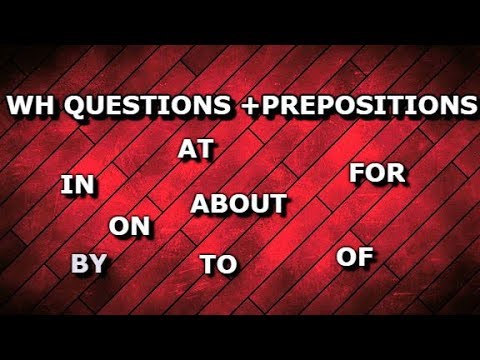 Wh Questions+Prepositions / Essential Grammar in Use Elementary Book 1 ...
