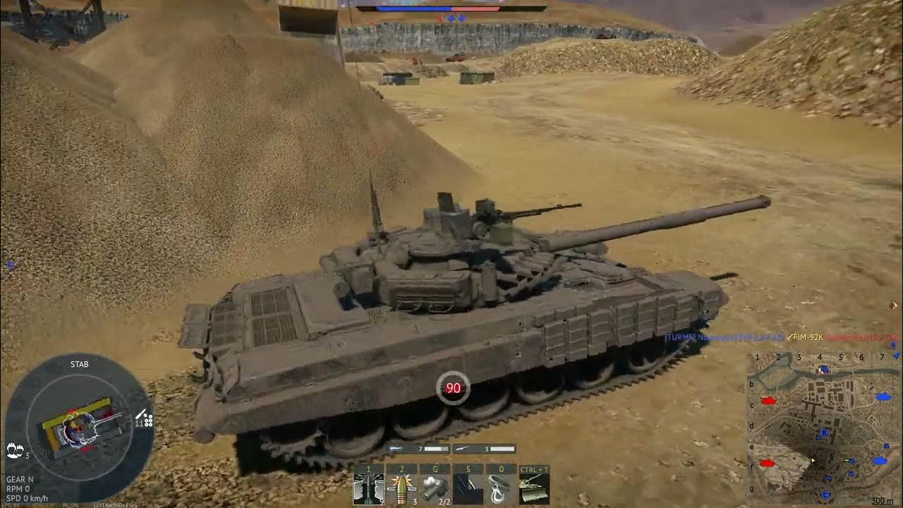 T-72AV (TURMS-T) and Su-25K | War Thunder | 4K | - YouTube