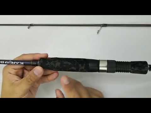 SANTEC KAR 98K CARBON ROD SPINNING - YouTube