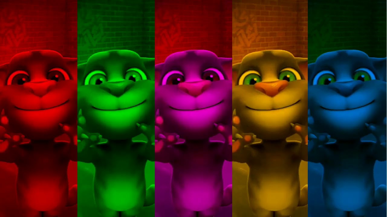 Learn Colors With Talking Tom Cat Kids Learn Colors & Fun Kids ...