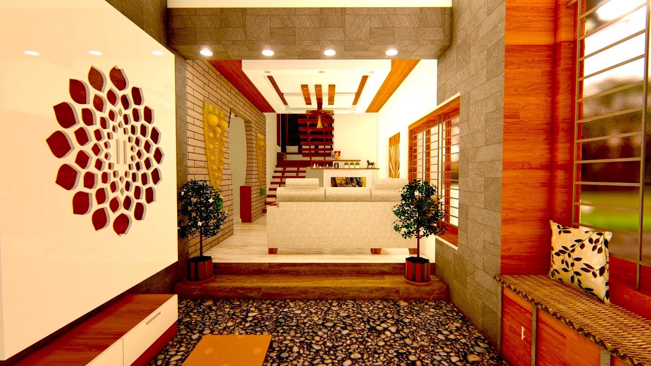 Courtyard House in 3 cents|1113sqft Nalukettu House|Small Nalukettu ...