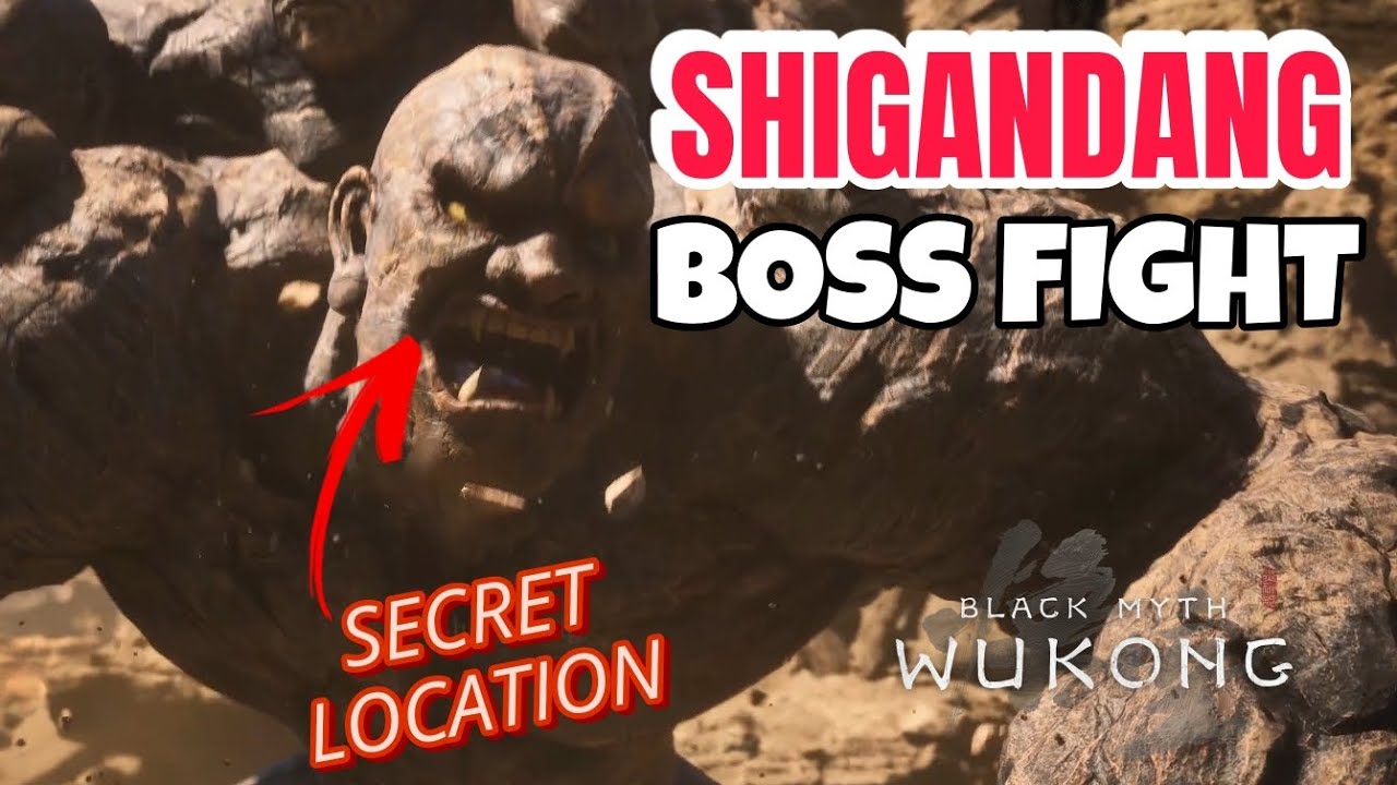 Chapter 2 SECRET Boss Shigandang | Location Guide | Black Myth Wukong ...