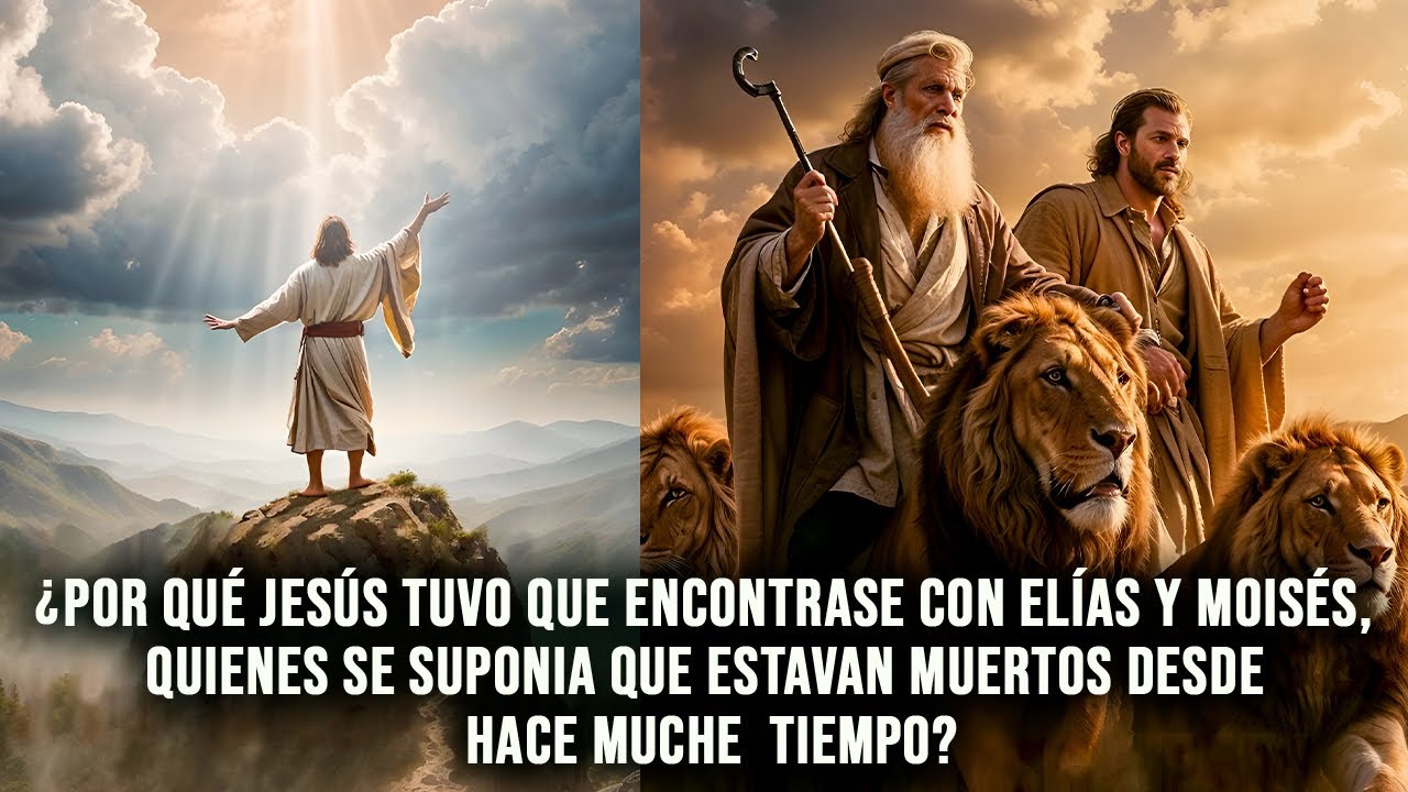 Moisés, Elías y Jesús: El Significado de La Transfiguración - YouTube