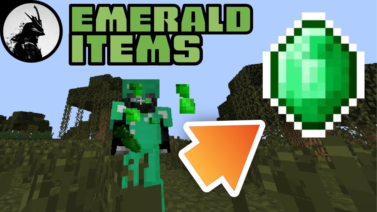 Minecraft: Mods 1.7.10 - Emerald Items - YouTube