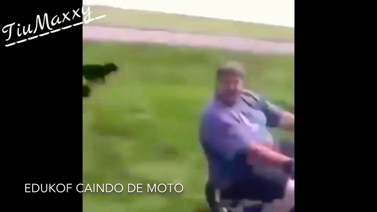 Edukof caindo de moto ( meme ) - YouTube