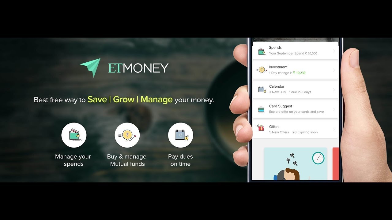 ET Money : Smart Money Solution, Manage your expense,Invest in Mutual ...