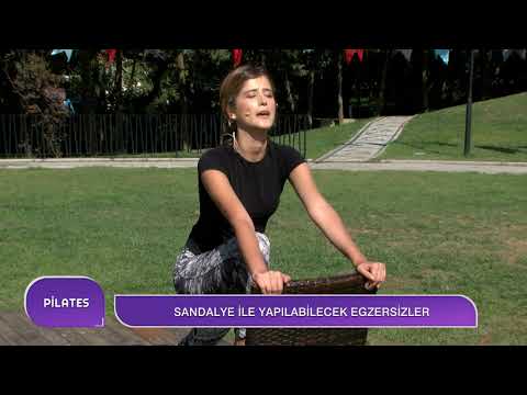 Sandalye İle Yapılabilecek Egzersizler #WomanTV #Pilates #MerveBelen