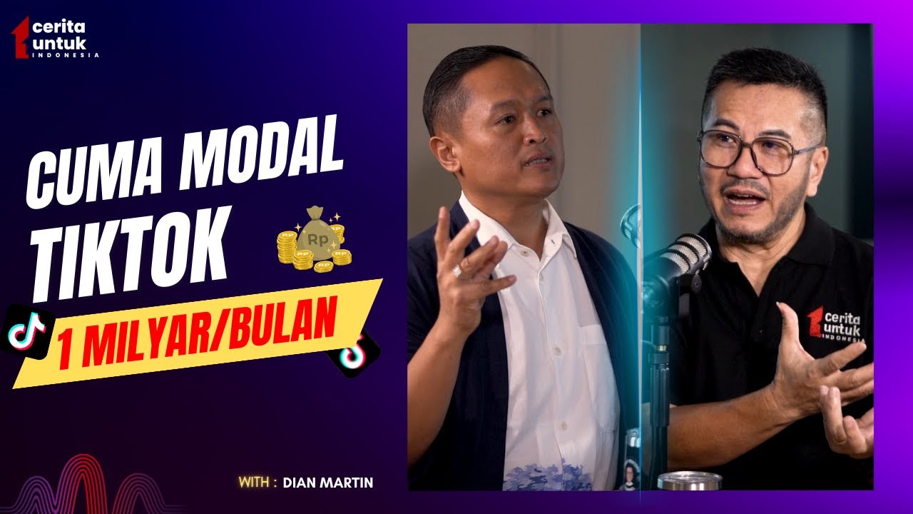 Cuma Modal Tiktok, Berpenghasilan 1 Milyar Perbulan - YouTube