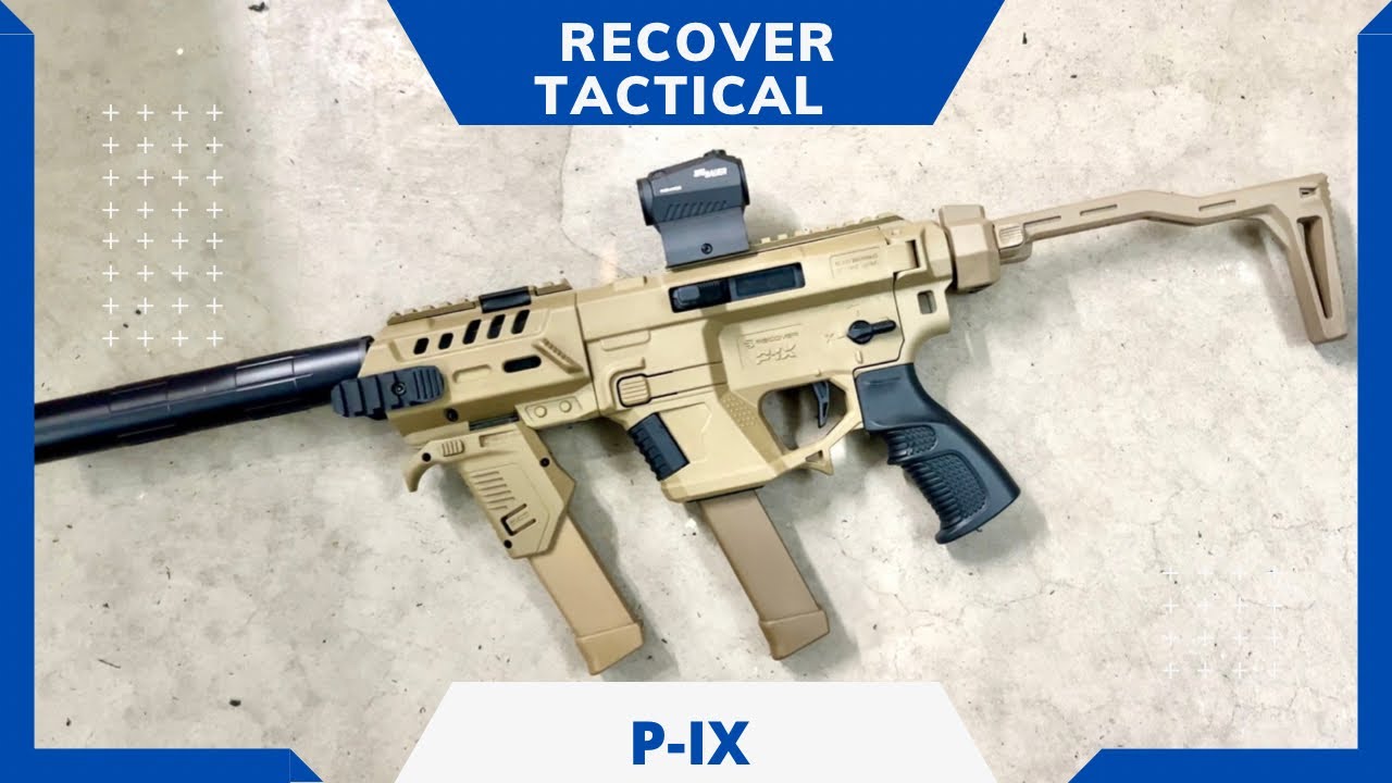An AR-15 that Takes Whole Glocks!! | Recover Tactical P-IX | Code 4 ...