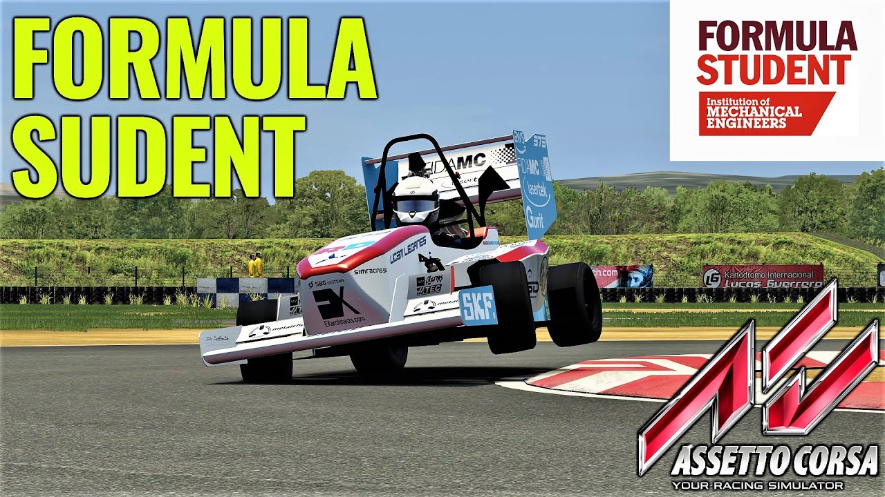 Formula Student Testing | Kartodromo Valencia | Assetto Corsa - YouTube