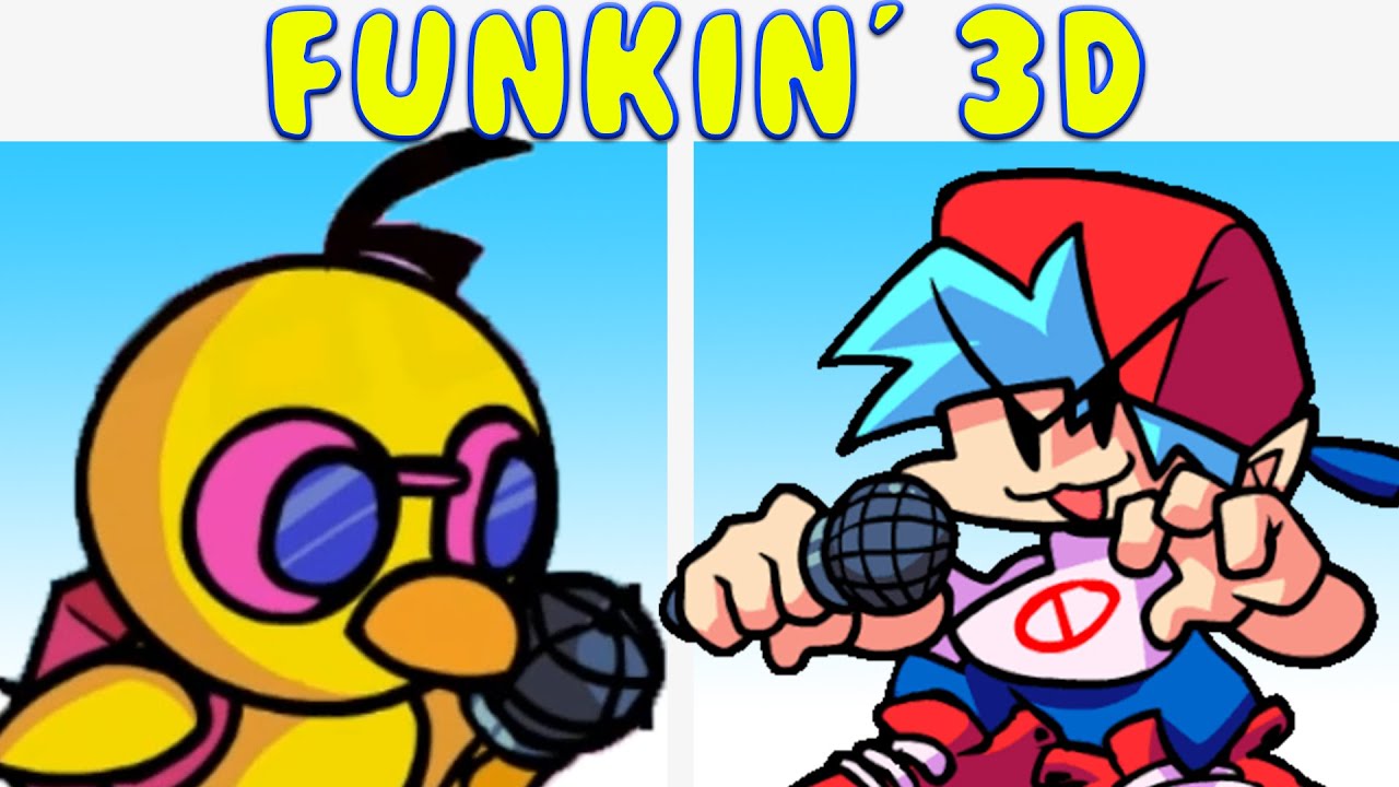 Friday Night Funkin' - Funkin' 3D [FNF MOD/HARD] - YouTube