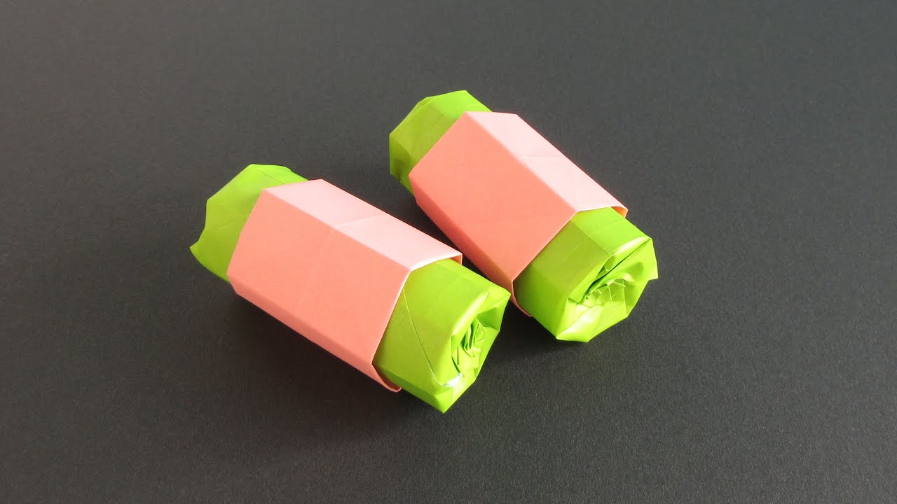 【折り紙】ベーコン巻きロールキャベツ【origami】Bacon-wrapped roll cabbage - YouTube