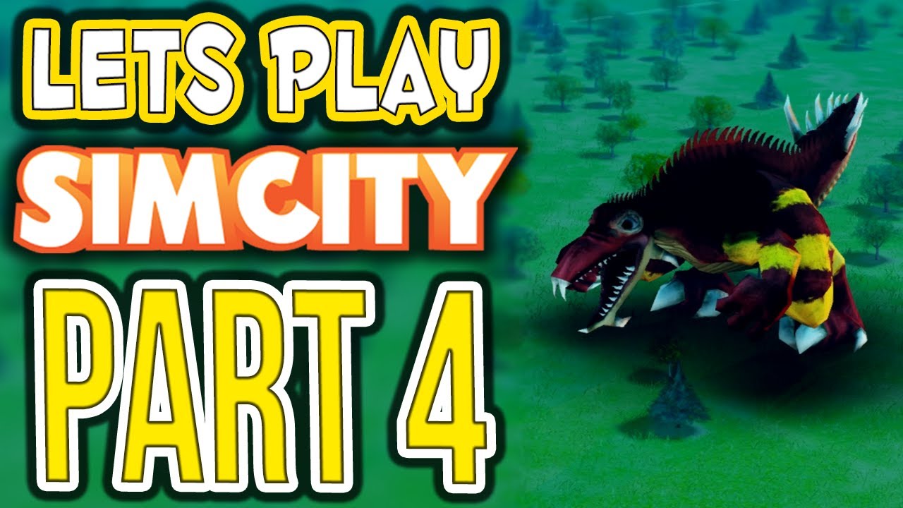 Let's Play: SimCity 5 (2013) - Part 4 - GODZILLA! - YouTube