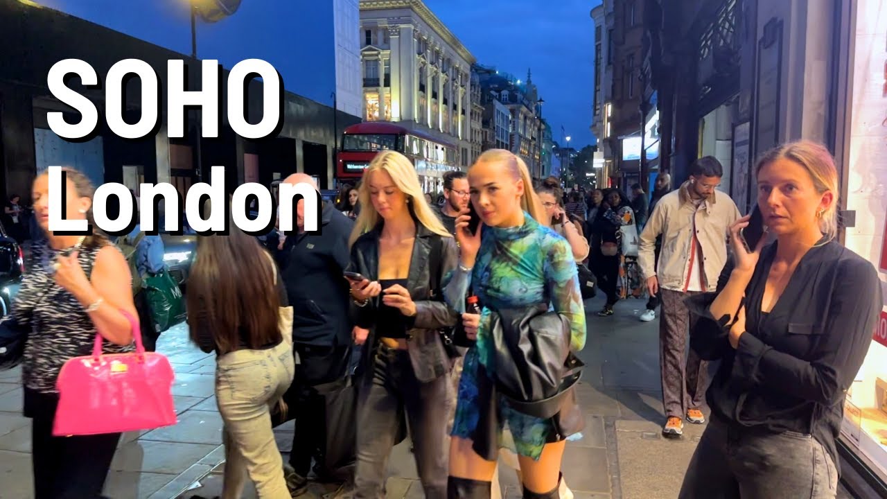 LONDON SOHO 🇬🇧 Walk Tour 4K - YouTube