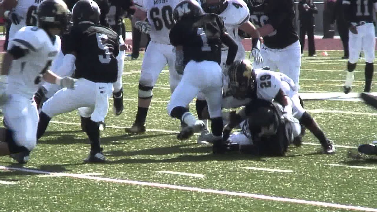 Running Back Jante Gadson Dances and Jukes for Extra Yards Monarch vs ...