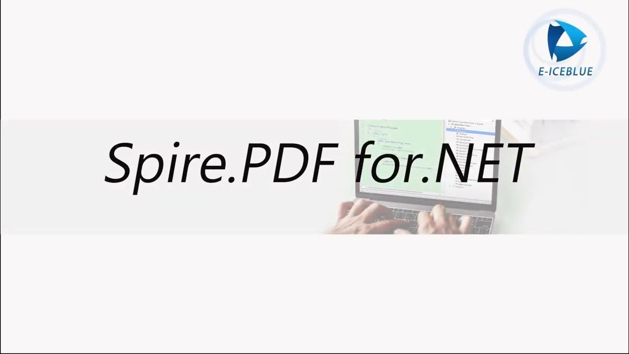 Spire.PDF-100% Independent .NET PDF Processing API - YouTube