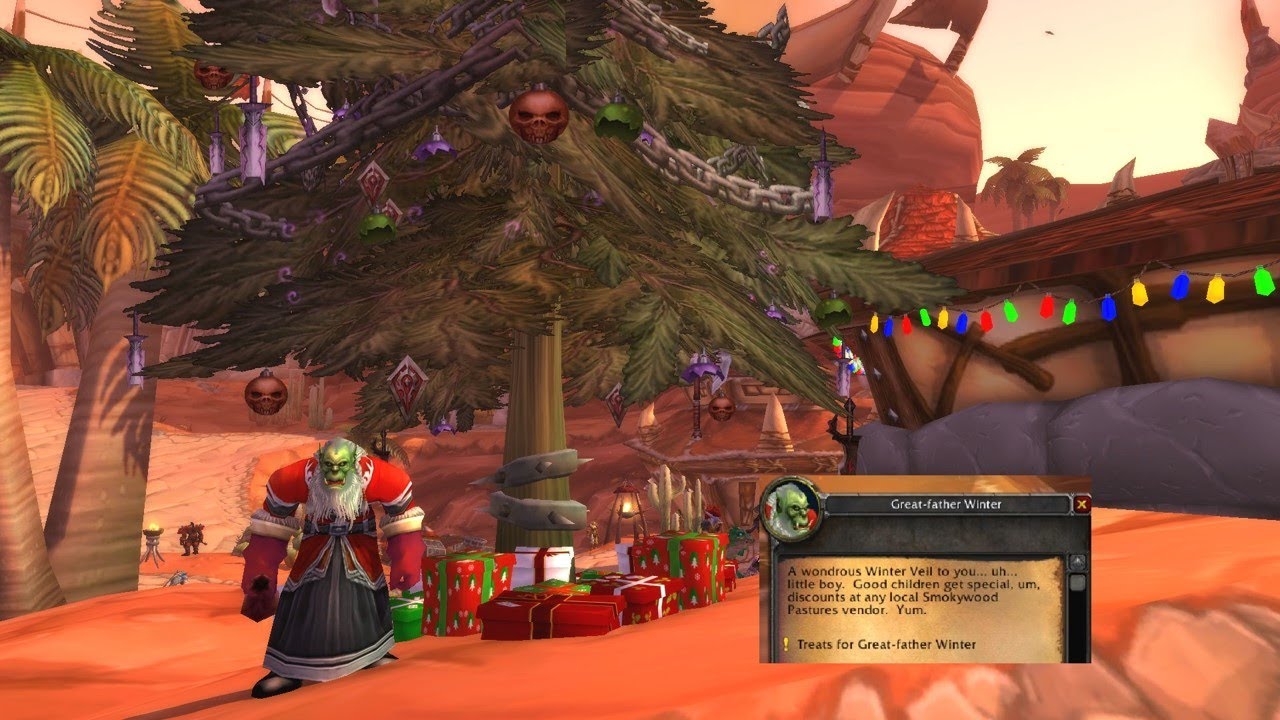 Treats for Great-father Winter - WotLK Classic - Warcraft Stories - YouTube