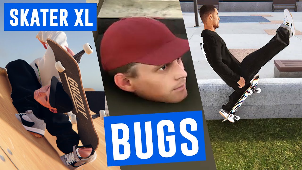 COMPILADO DOS MELHORES BUGS NO SKATER XL - YouTube