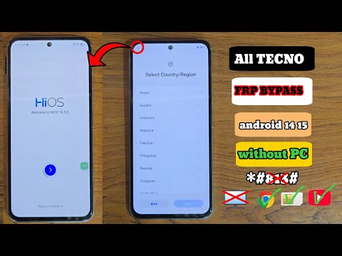 ALL TECNO FRP BYPASS  | ALL TECNO GOOGLE ACCOUNT BYPASS  💯 