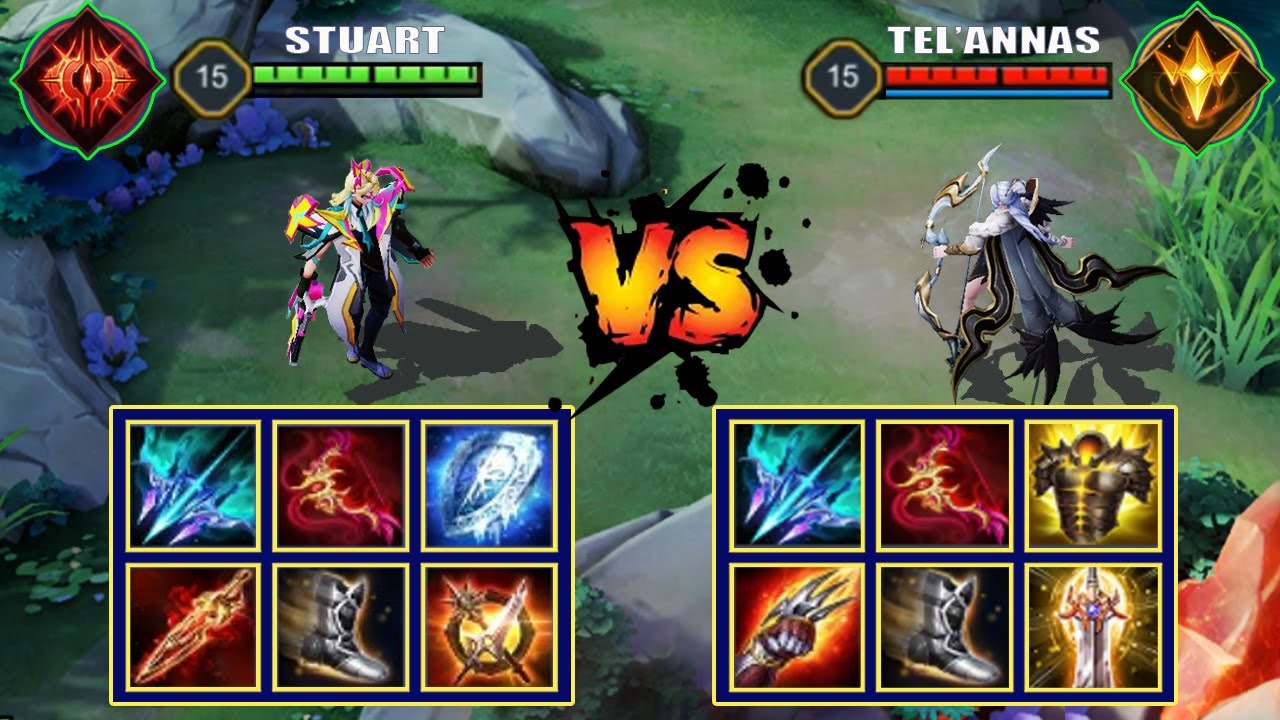 STUART vs TEL’ANNAS | FULL BUILD FIGHT | Liên Quân Mobile/AOV/ROV - YouTube