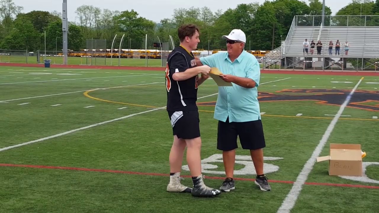 Championship awards Schuylerville boys lacrosse - YouTube